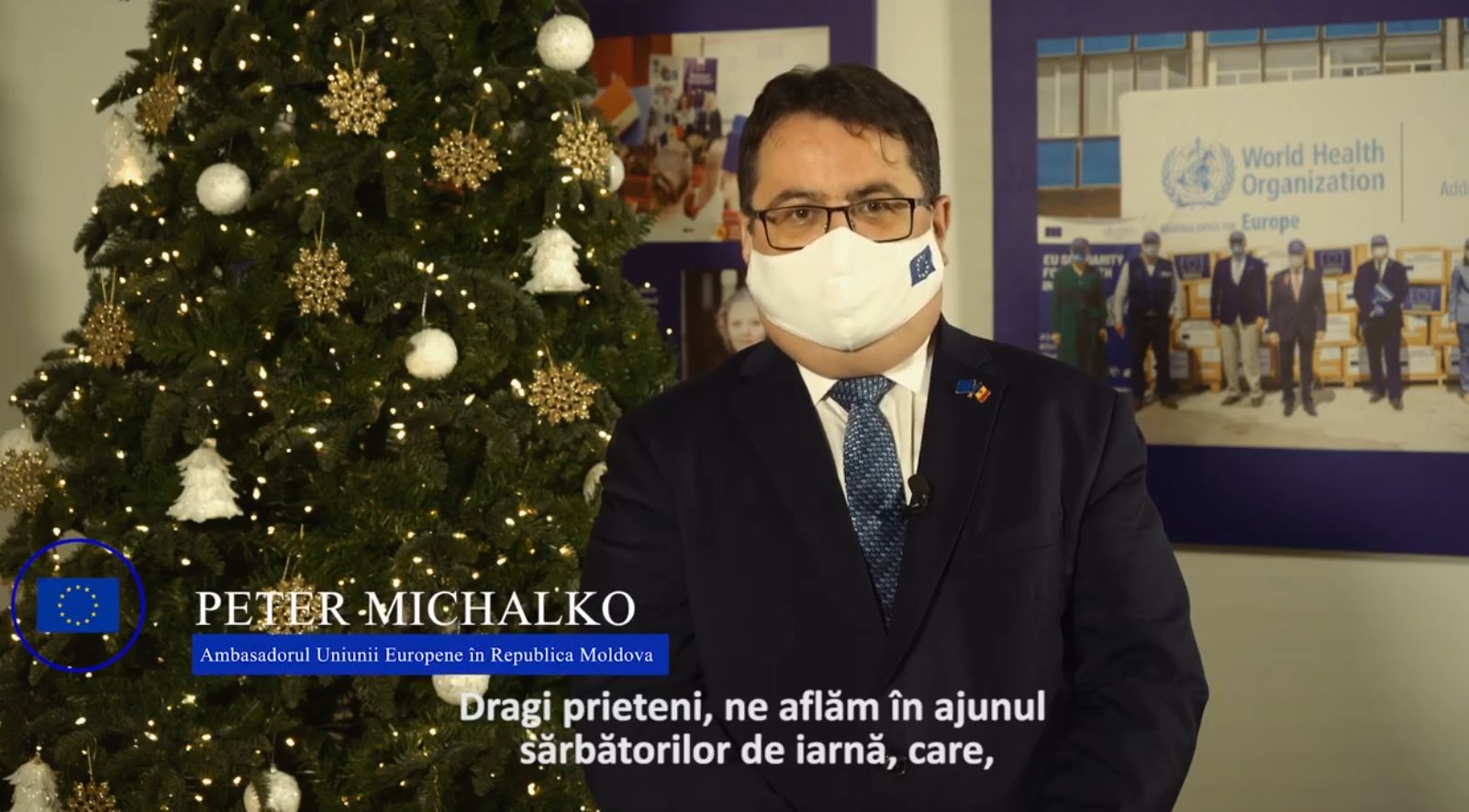 Ambasadorul Uniunii Europene, Peter Michalko, și întreaga Delegație UE ...