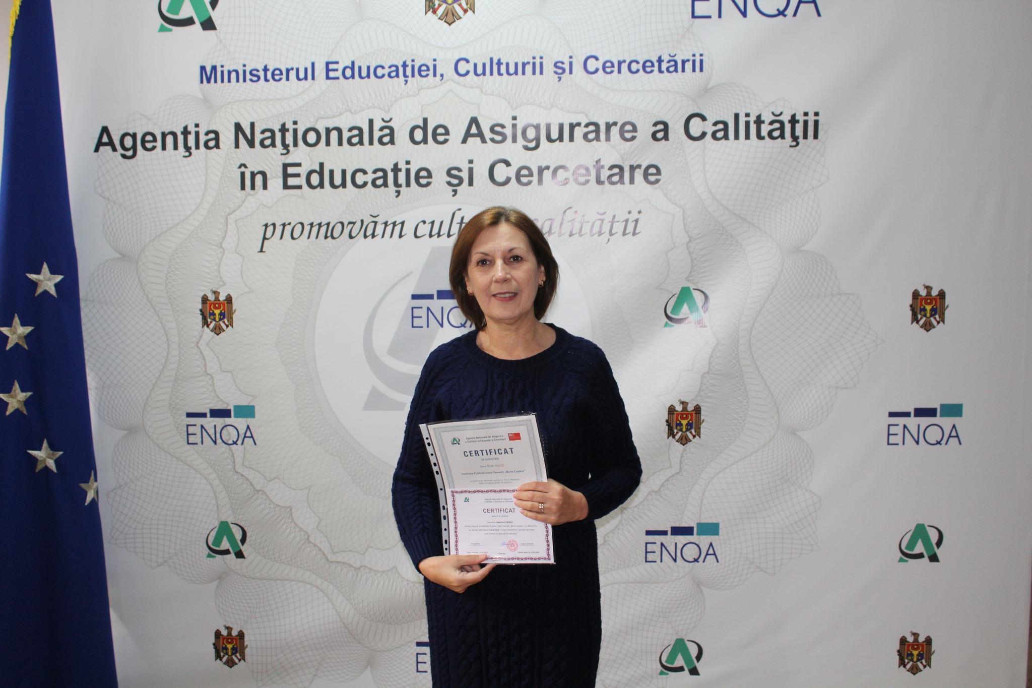 Liceul „Boris Cazacu” din Nisporeni, apreciat cu calificativul BINE de ...